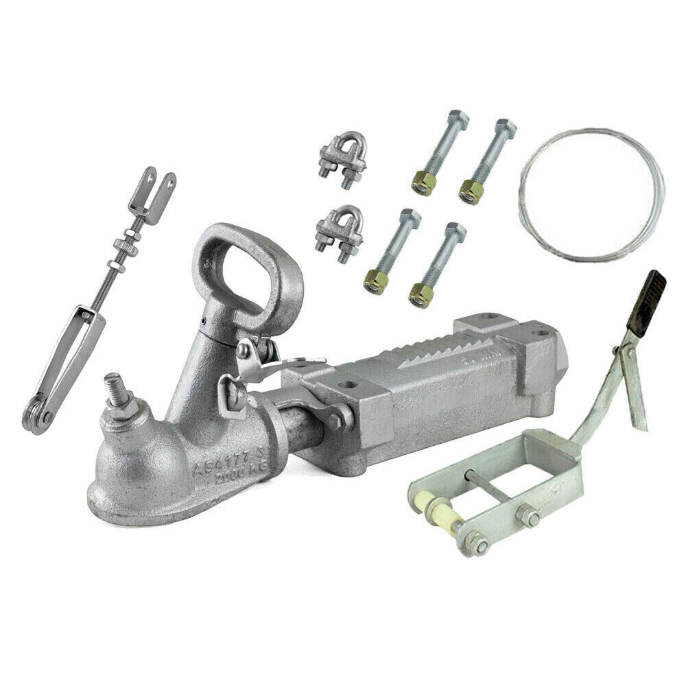 Boat Trailer Galvanized Mechanical Brake Coupling Adjuster Marine Leve ...