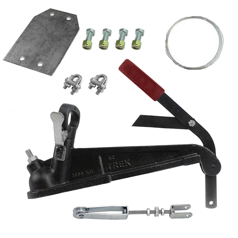 Electric Brake Trailer Coupling Kit. 3500 Kg. Caravan Camper. 50mm Bal ...