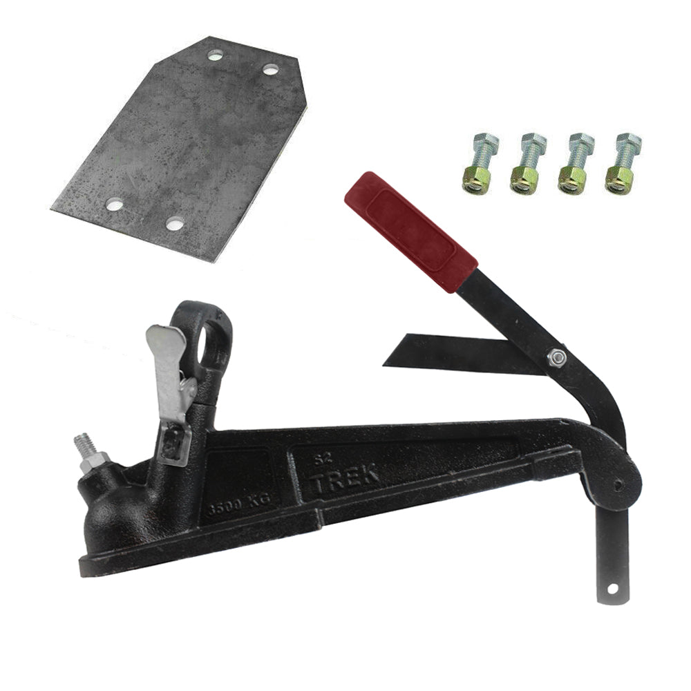 Electric Brake Trailer Coupling Kit. 3500 Kg. Caravan Camper. 50mm Bal ...