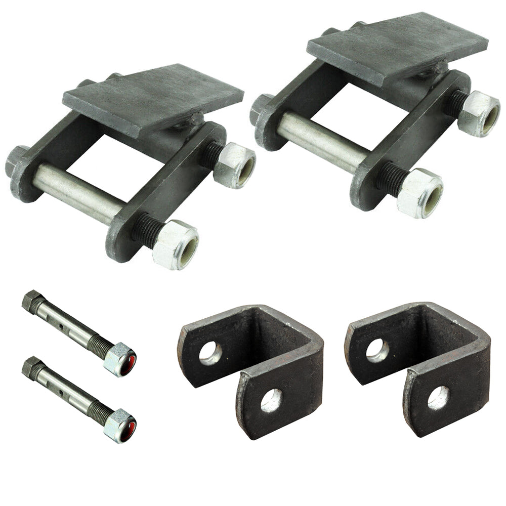 60mm Eye To Eye Leaf Spring Trailer Hanger Kit. Trailer Part. Rear Sha ...