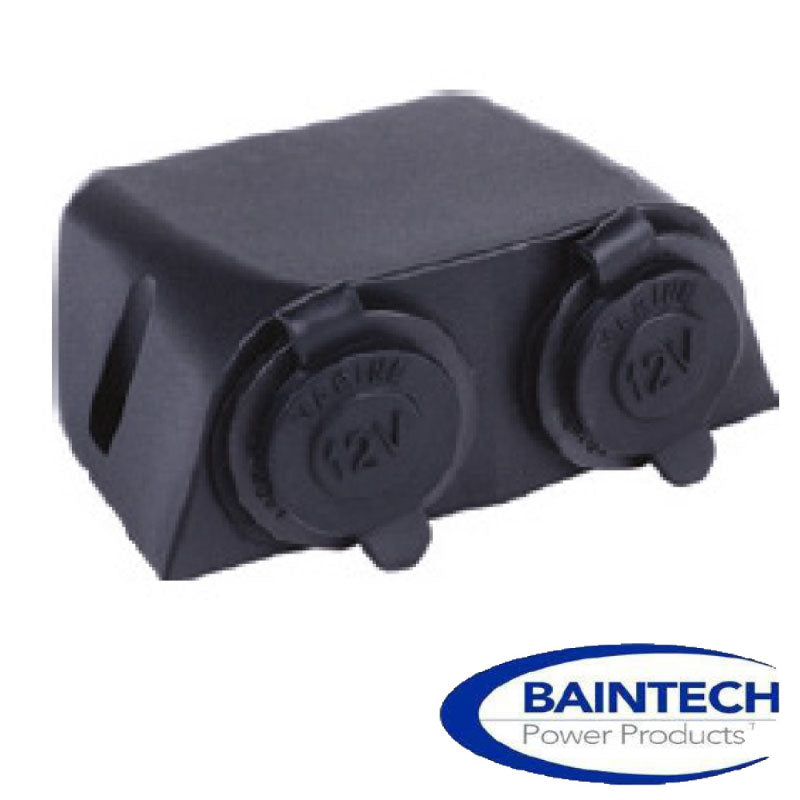Baintech Merit Socket Surface Mount Double – Trailer Solutions Australia