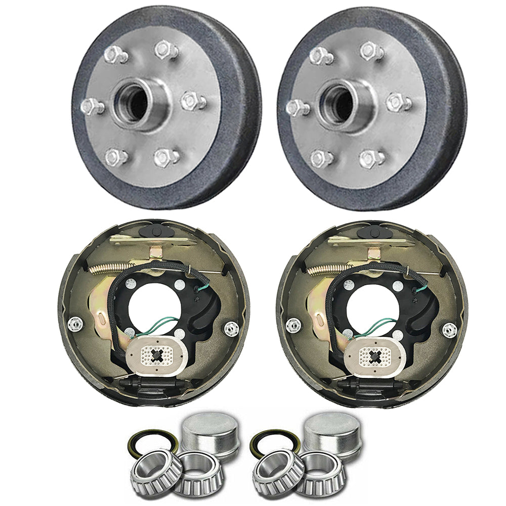 Trailer 10 inch Brake Hub Drum Suits 6 Stud Landcruiser & 10 inch Elec ...