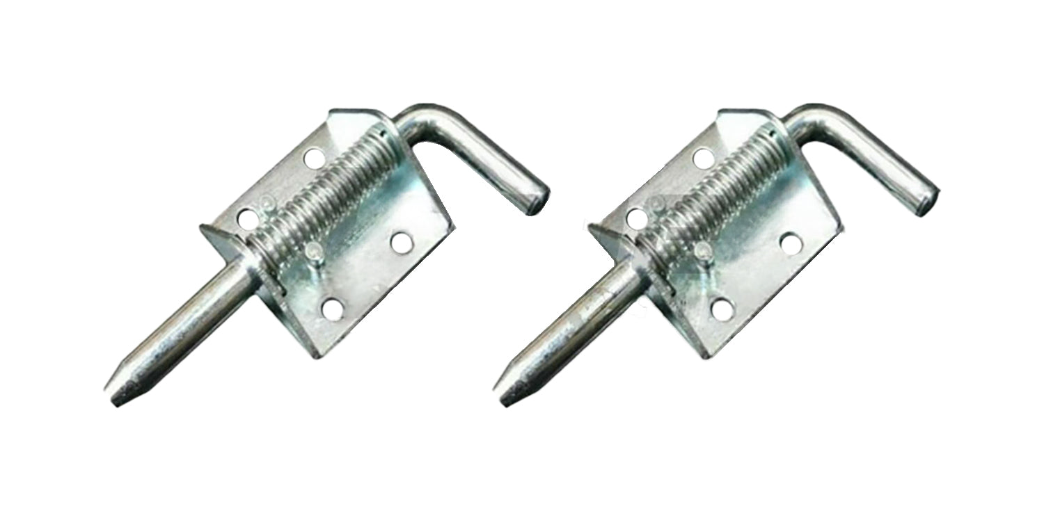 Spring Bolt Latch Catch Zinc Plate Trailer Truck Ute Float Railing Tai ...