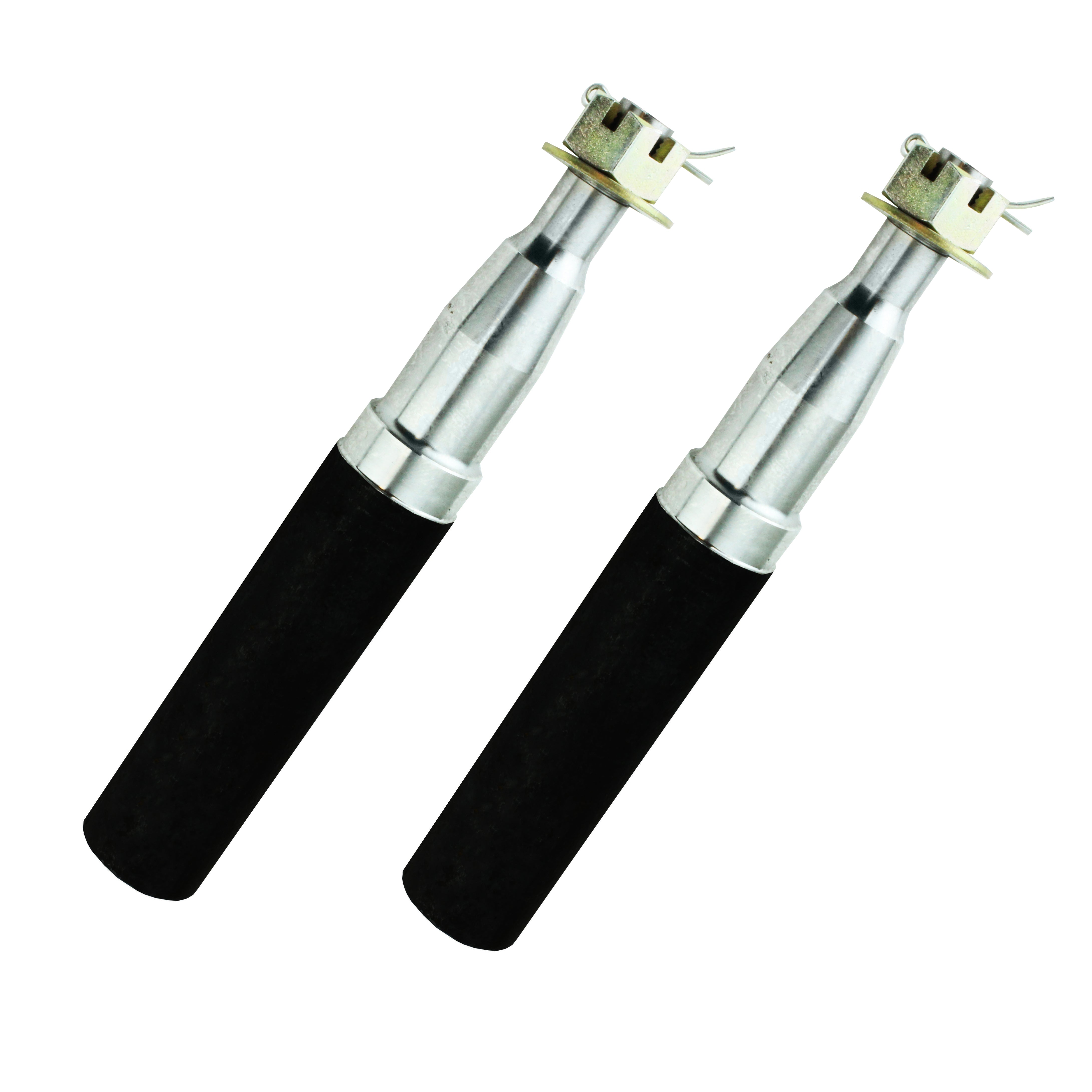 X2 Trailer Stub Axles. 39mm Round X 250mm. Nut & Washer. Axle Drum Hub ...