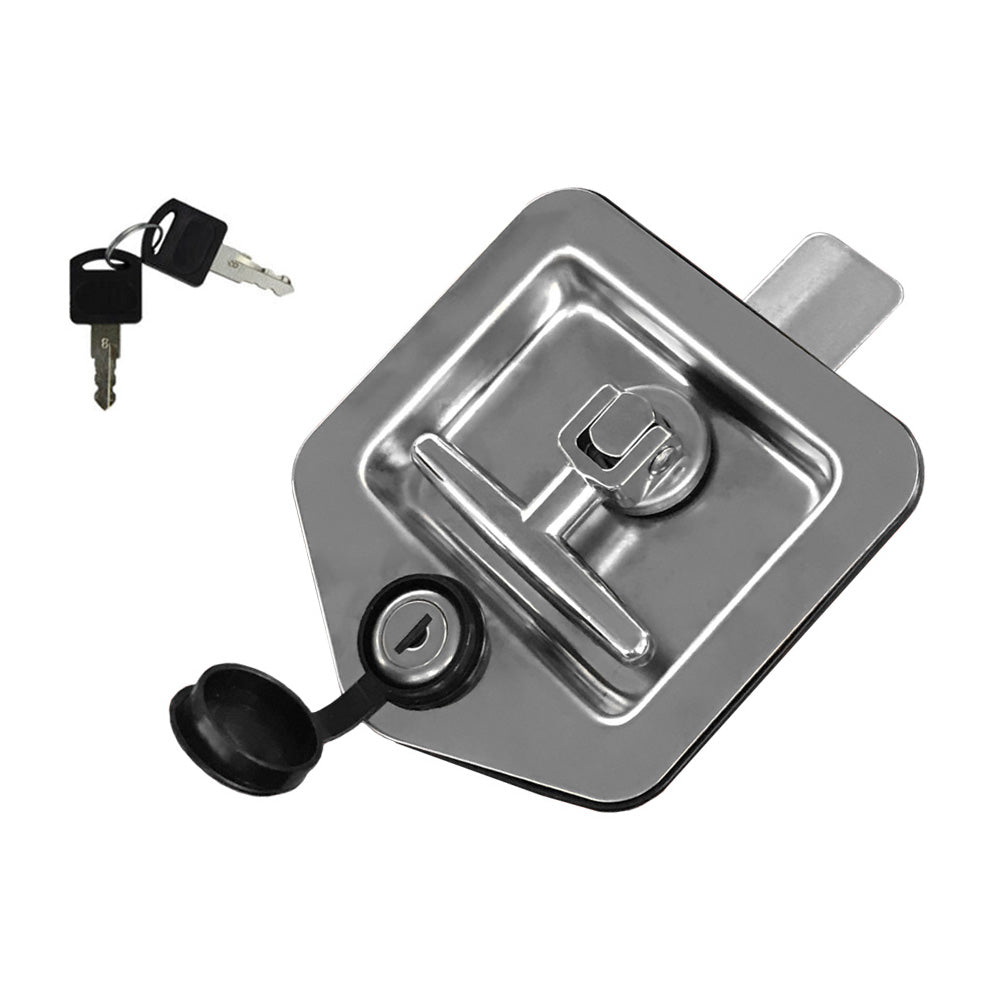 T Lock T Handle Lock Recessed Keyed Alike Stainless Trailer Caravan To ...