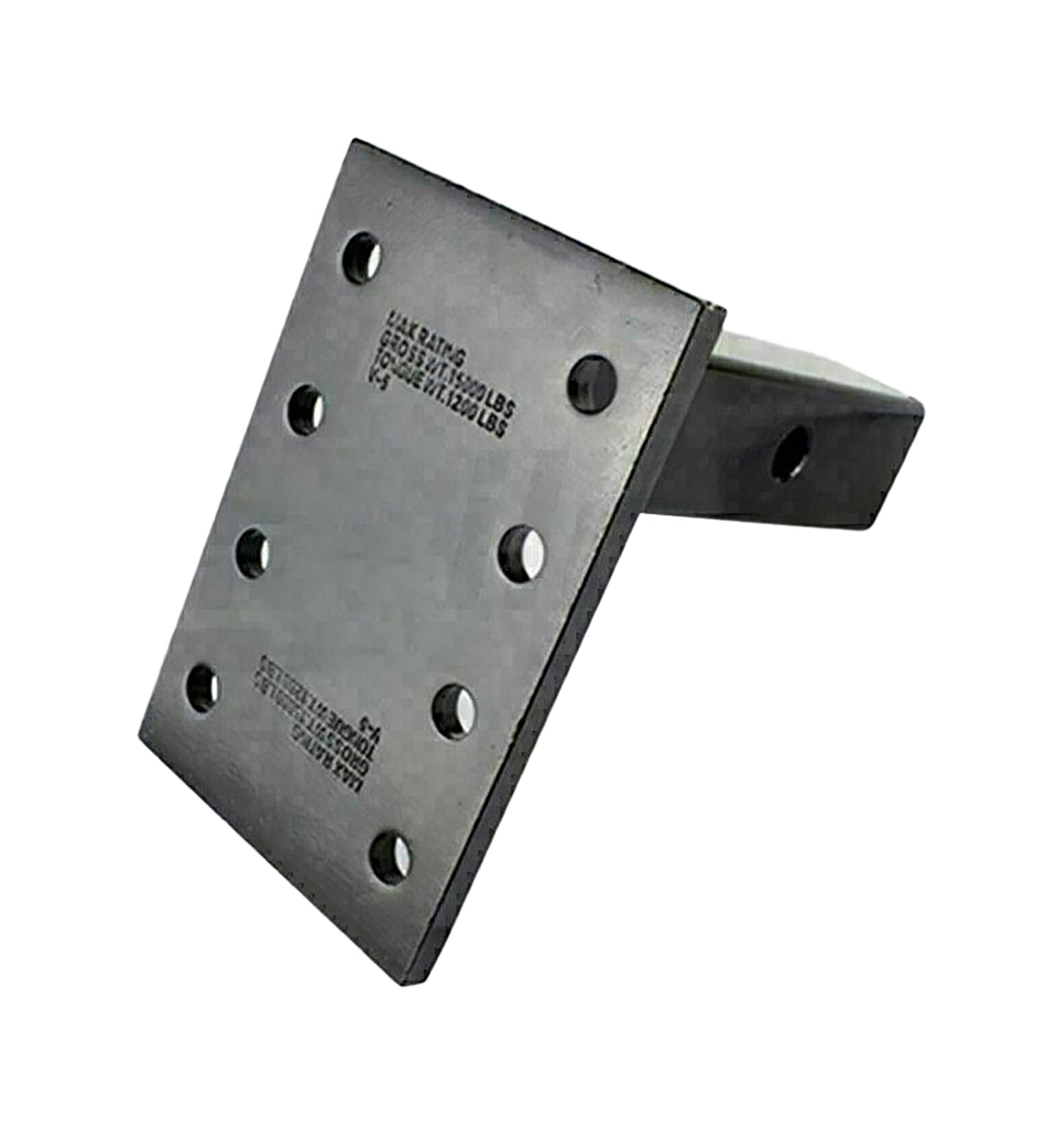 Trailer Hitch Pintle Receiver Arm - Adaptor For Pintle Hook With Solid ...