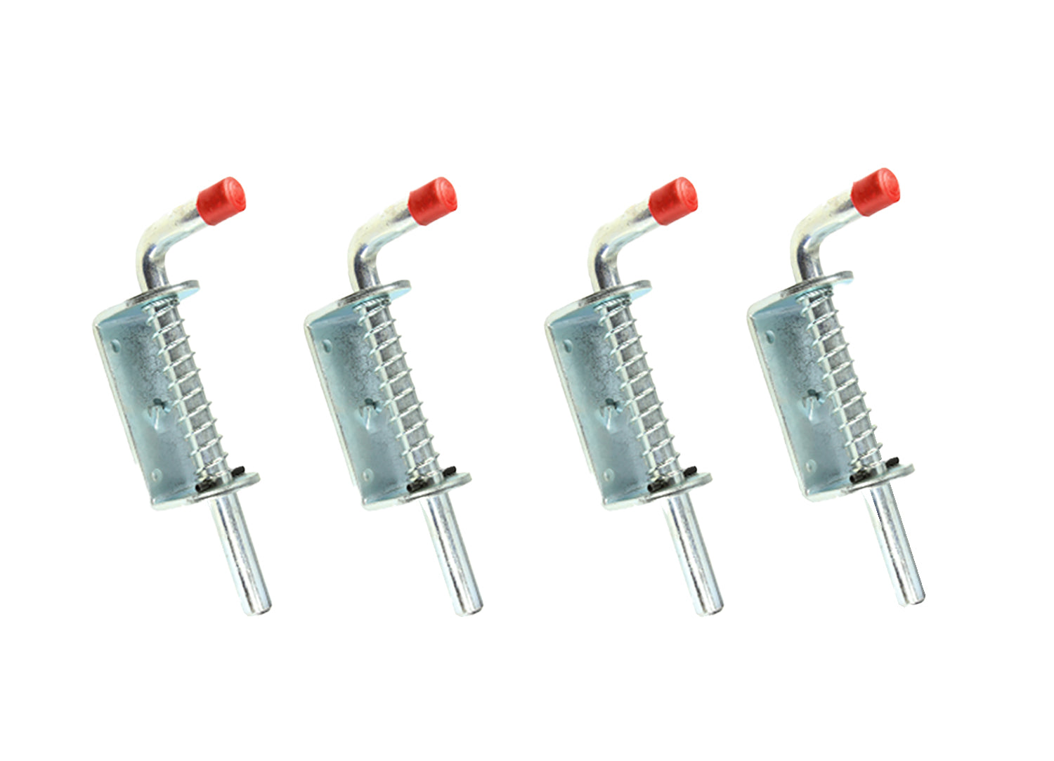 X4 Spring Bolt Latch Catch Zinc Plated Trailer Truck Ute Float Railing ...