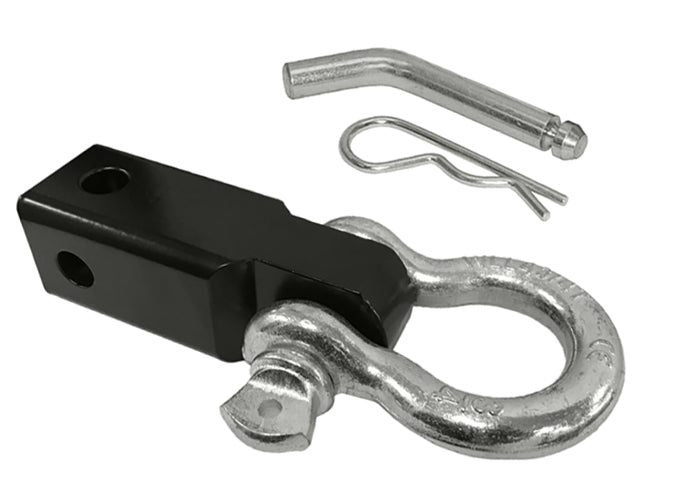 Recovery Hitch Receiver Off Road Tow Bar Bow Shackle Truck Suv 4Wd Sol ...